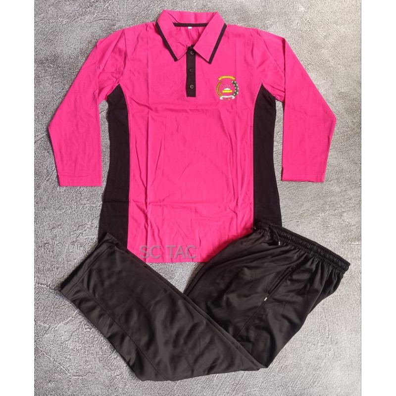 Jual Baju Olahraga Bhayangkari/Kaos Olahraga Bhayangkari Pink | Shopee ...