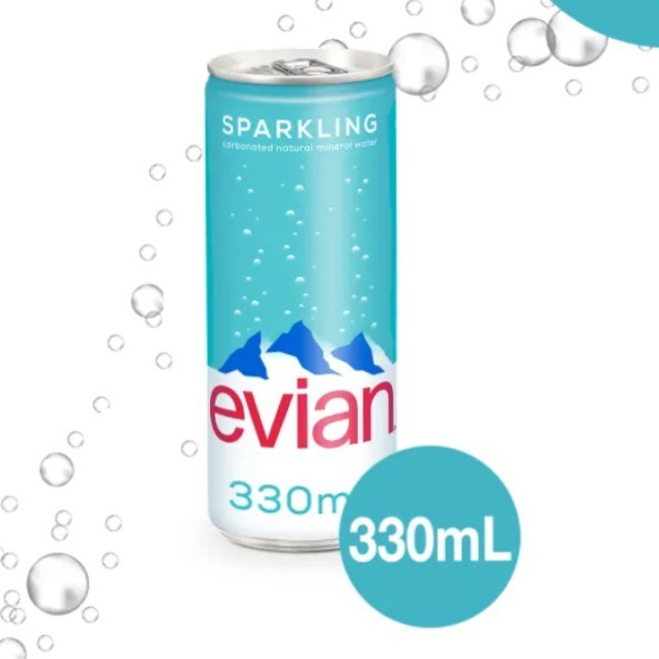 Jual Evian Sparkling Carbonated Natural Mineral Water | Shopee Indonesia