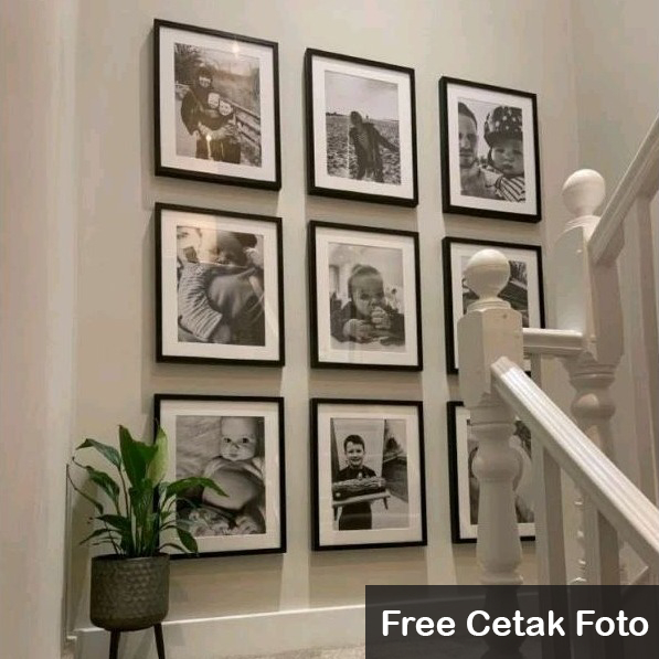 Jual Dekorasi Dinding Tangga Frame Foto 1 Set | Shopee Indonesia