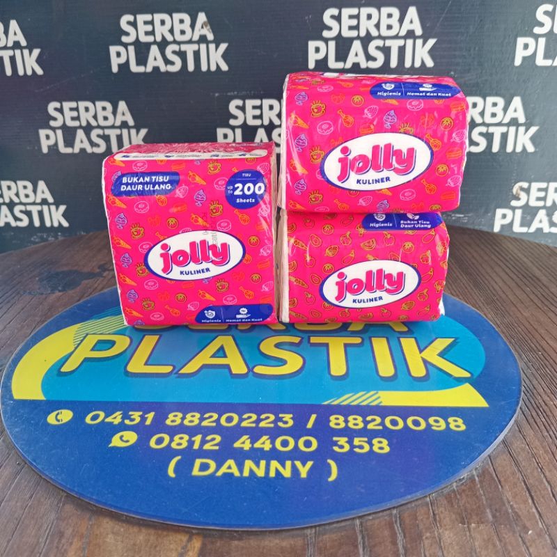 Jual Tissue Jolly Pop Up 90gr (tissue kuliner) | Shopee Indonesia
