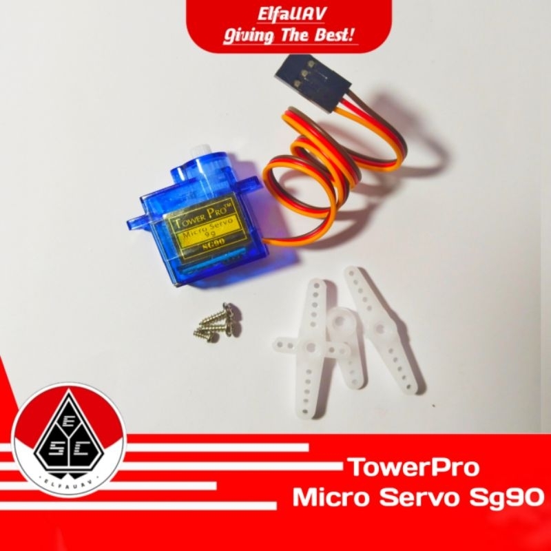 Jual 360° TowerPro MICRO SERVO SG90 9g SERVO 360° | Shopee Indonesia