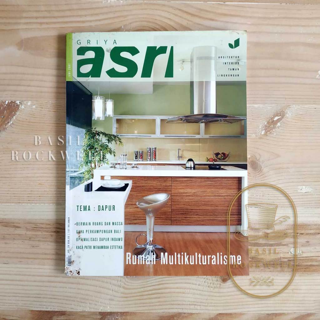 Jual Griya Asri Majalah Arsitektur Edisi Juni 2007 Desain Interior ...