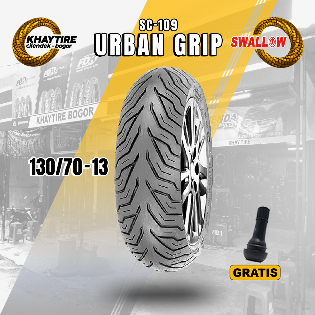 Jual Ban Belakang Motor Nmax-Adv Pcx 160 SWALLOW URBAN GRIP 130/70 Ring ...