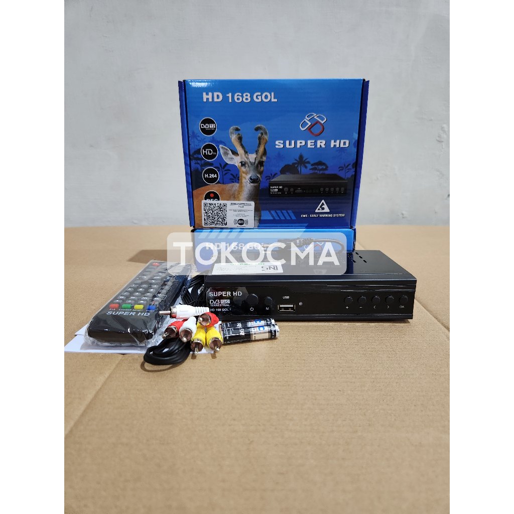 Jual Set Top Box Super HD 168 GOL Kijang Digital TV Receiver Full HD STB WIFI HDMI Youtube USB ...