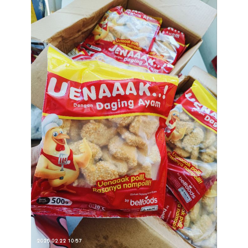 Jual NAGET UENAAAK BELLFOODS 500 GRAM | Shopee Indonesia