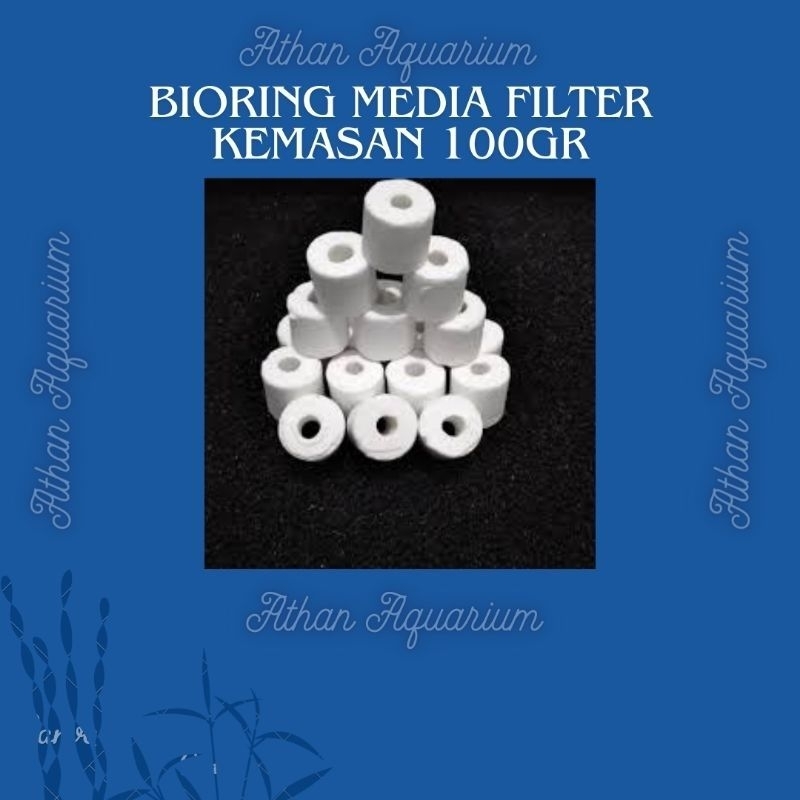 Jual Bio ring bio keramik media filter aquarium dan kolam ikan kemasan ...