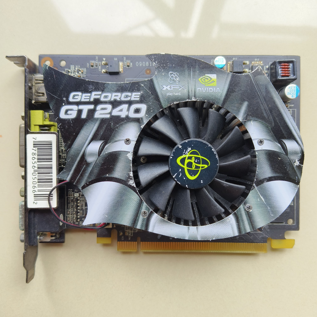 Jual VGA XFX NVIDIA GT 240 1GB 128BIT DDR3 | Shopee Indonesia