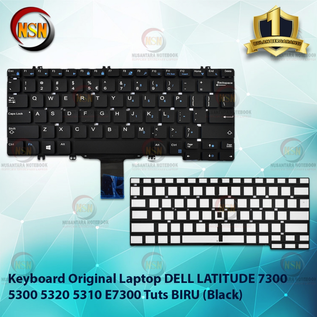 Jual Keyboard Laptop For DELL LATITUDE 7300 5300 5320 5310 E7300 ...