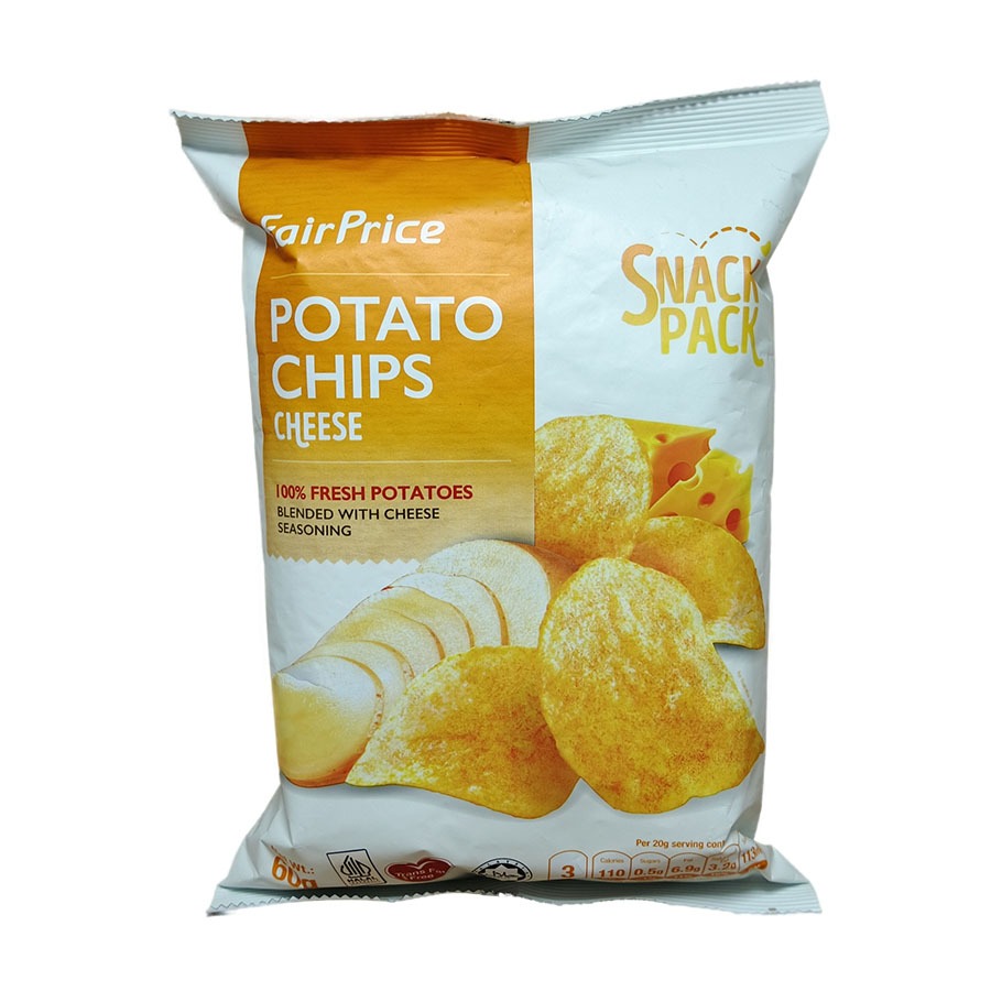 Jual FAIR PRICE CHEESE POTATO CHIPS 60 G | Shopee Indonesia