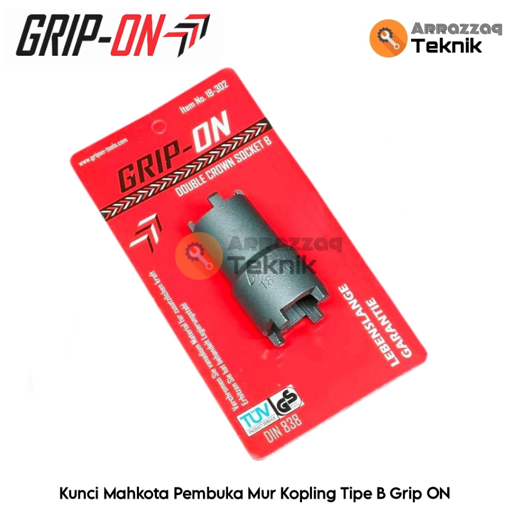 Jual Kunci Mahkota Pembuka Mur Kopling Grip ON Tipe B - Double Crown ...
