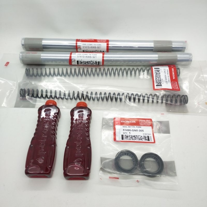 Jual PAKET AS SHOCK DEPAN + SEAL + OIL + PER HONDA - BLADE 110 / BLADE NEW / REVO FIT / REVO ...