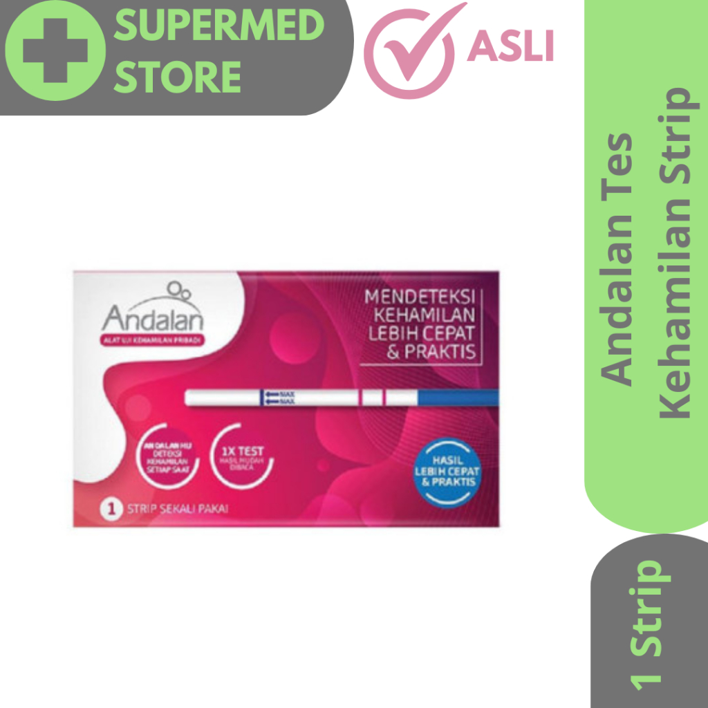 Jual Andalan Tes Kehamilan Strip / Andalan Test Pack Tespek | Shopee ...