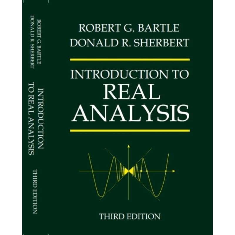 Jual INTRODUCTION TO REAL ANALYSIS Third Edition - John Wiley, dkk ...
