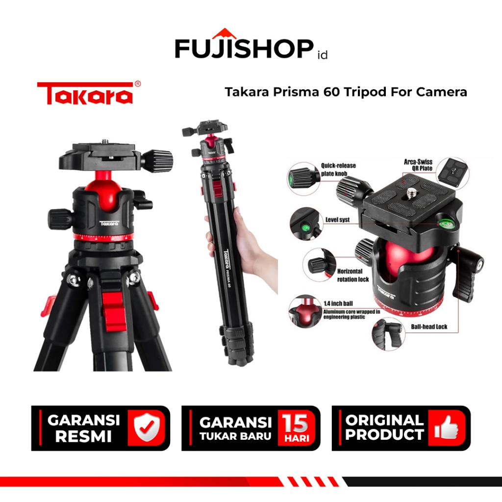 Jual Takara Prisma 60 Tripod For Camera | Shopee Indonesia