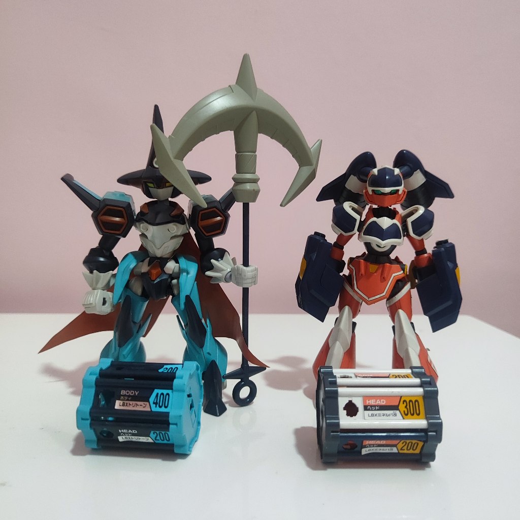 Jual bandai model kit LBX danbal senki minerva kai & triton kolpri ...