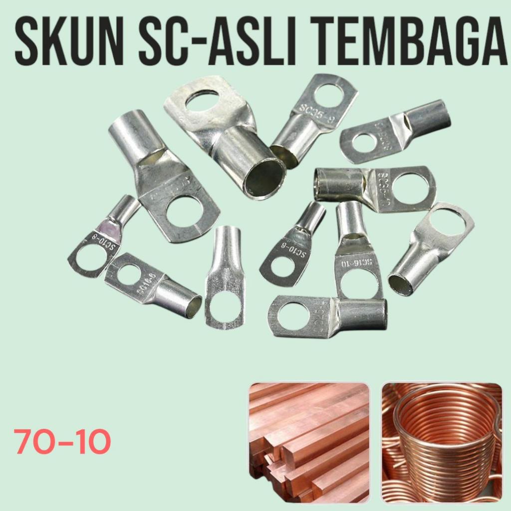 Jual Kabel skun / skun SC 70-10 tembaga merah | Shopee Indonesia