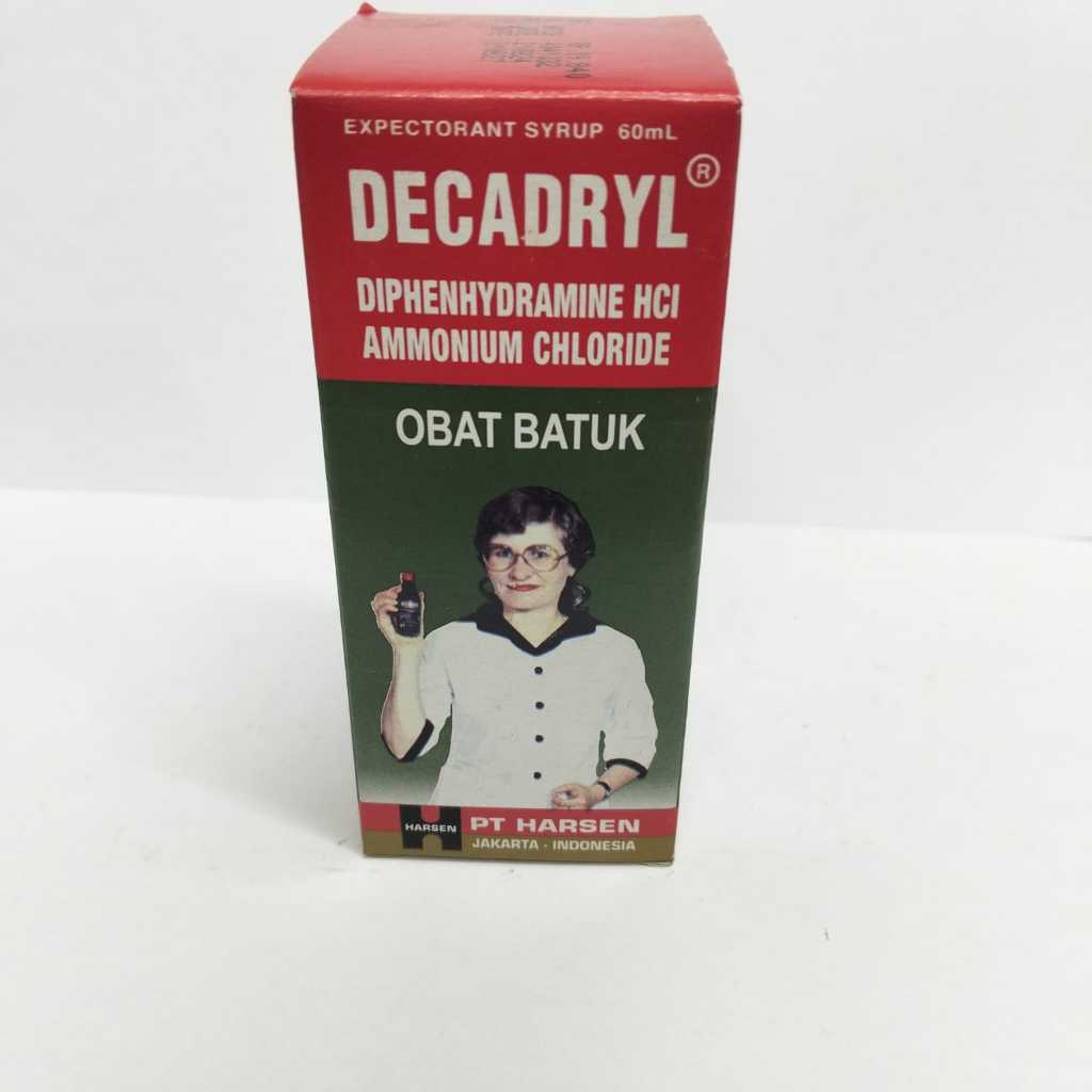 Jual Decadryl Ekspektoran Sirup 60 ml / botol | Shopee Indonesia