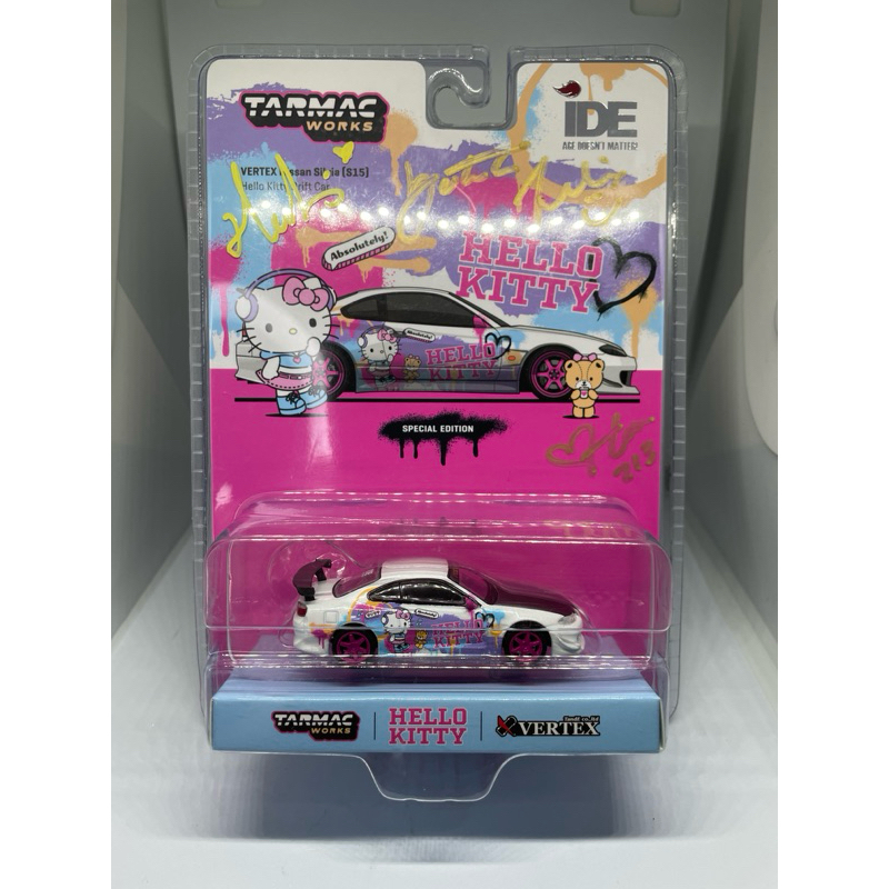 Jual TARMAC Work IDE Hello Kitty Special Edition Nissan Silvia S15 Full ...