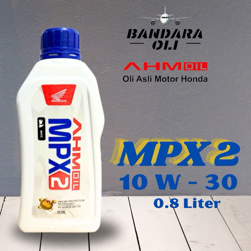Jual (02) OLI MPX 2 AHM OIL UNTUK MOTOR MATIC HONDA | Shopee Indonesia