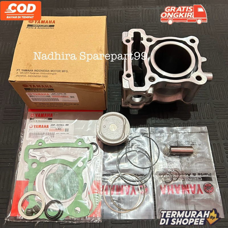 Jual Blok seher Blok piston komplit Free Topset Yamaha Nmax 2DP Aerox ...