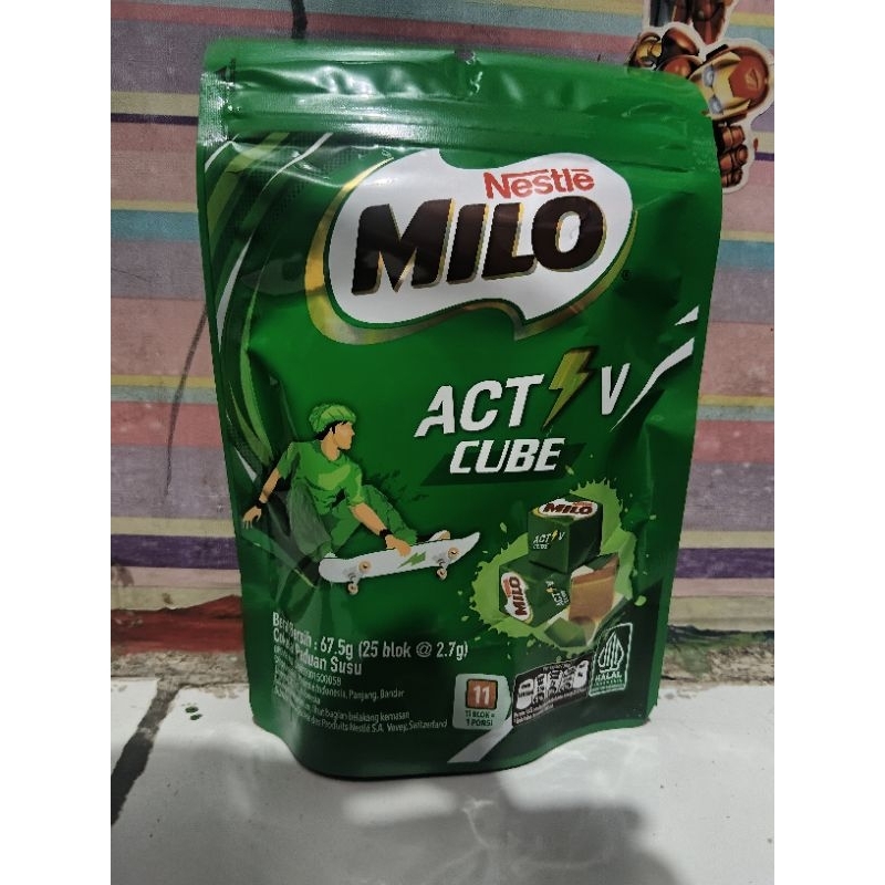 Jual nestle milo coklat active cube | Shopee Indonesia