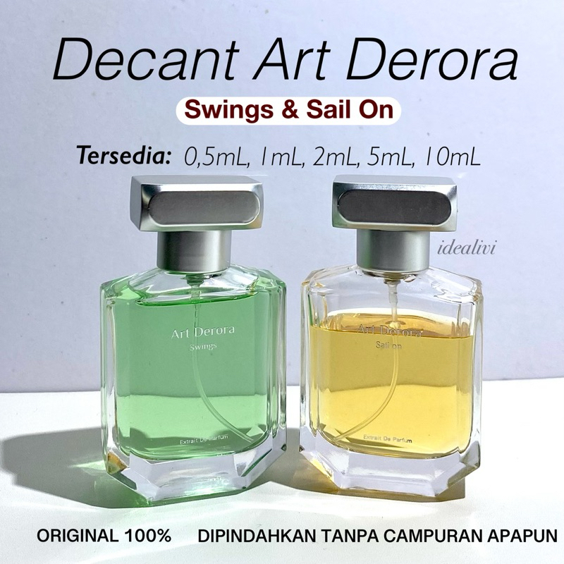 Jual DECANT - SHARE IN BOTTLE - SHARE IN JAR - TESTER PARFUM ART DERORA ...