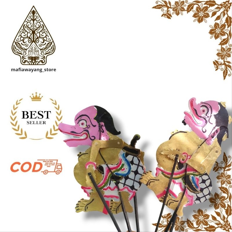 Jual Wayang Kulit Togog Bilung Sepasang (LEBIH HEMAT) | Shopee Indonesia