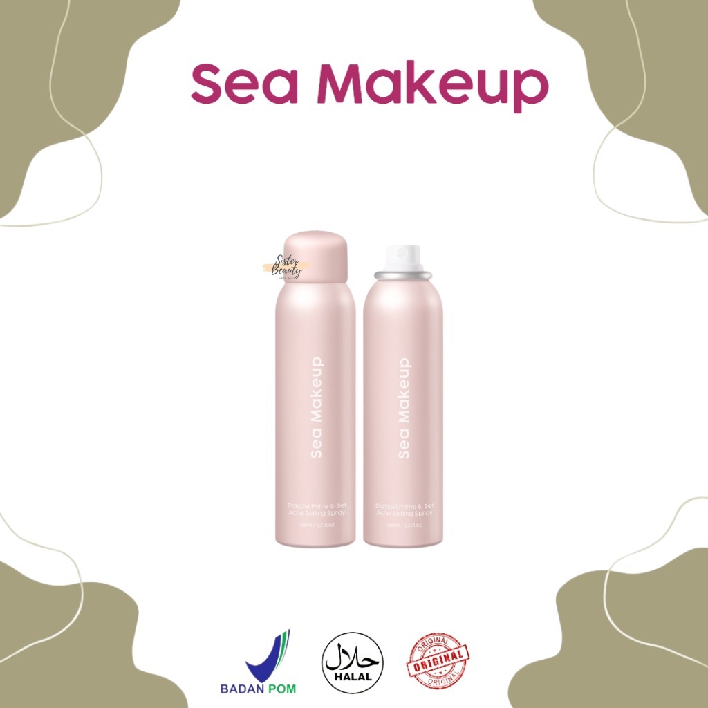 Jual SisterBeauty - Sea Makeup Stayput Prime & Set Continuous Setting ...