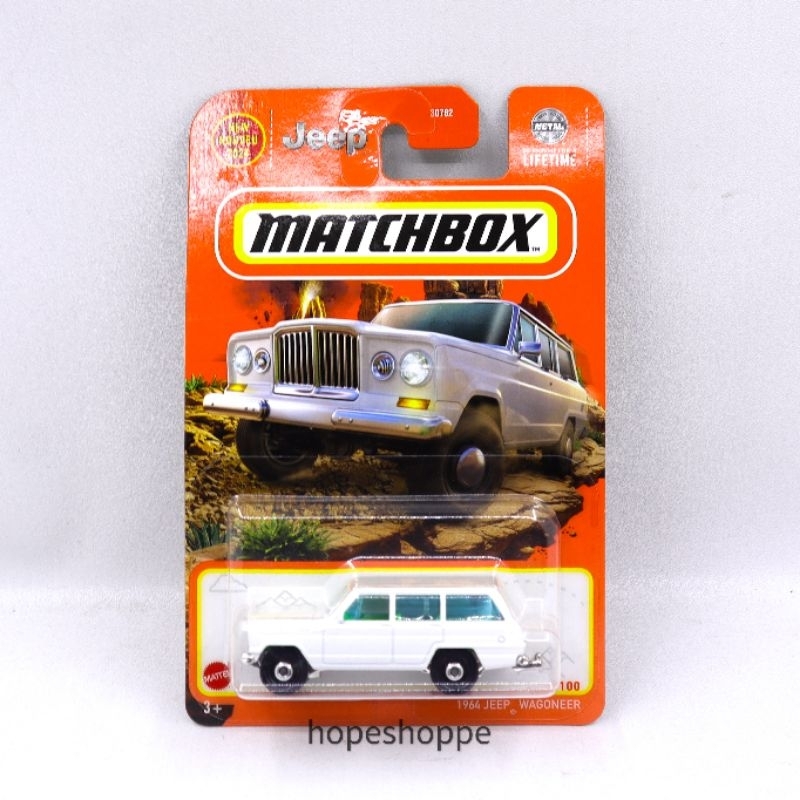 Jual Matchbox 1964 Jeep Wagoneer Diecast Mobil Original Mattel | Shopee ...