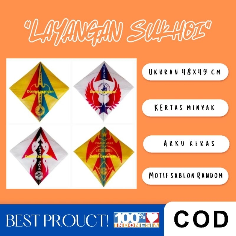 Jual GROSIR LAYANG LAYANG ADUAN SUKHOI/SUKOY/SUKOI/STANDARD | Shopee ...
