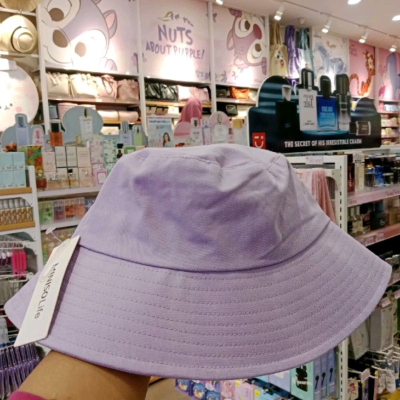 Jual Miniso Classic Solid Color Bucket Hat | Shopee Indonesia