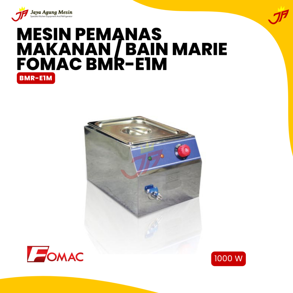 Jual FOMAC Mesin Pemanas Makanan / Bain Marie Fomac BMR-E1M | Shopee ...
