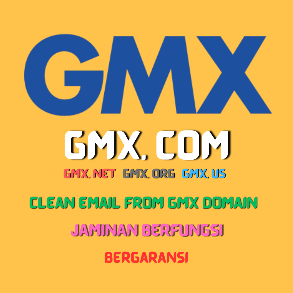 Jual AKUN EMAIL GMX | GARANSI BERFUNGSI | DAPAT DI GUNAKAN UNTUK SEGALA KEBUTUHAN | Shopee Indonesia