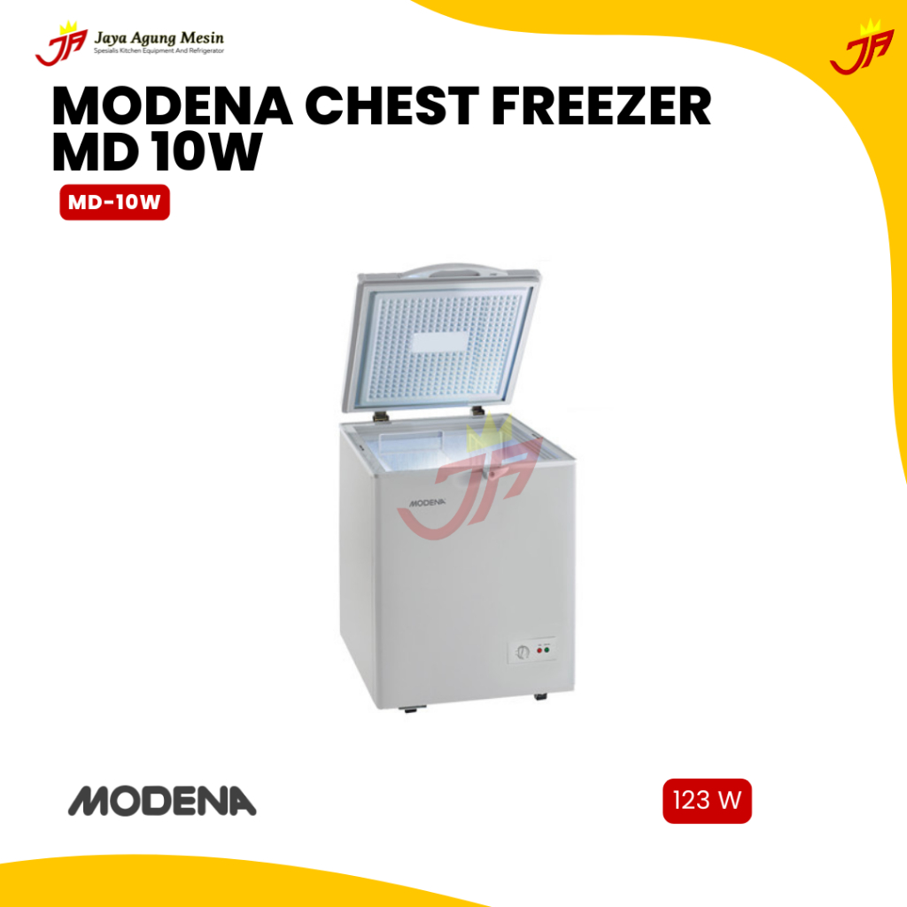 Jual MODENA Chest Freezer - MD 10 W | Shopee Indonesia