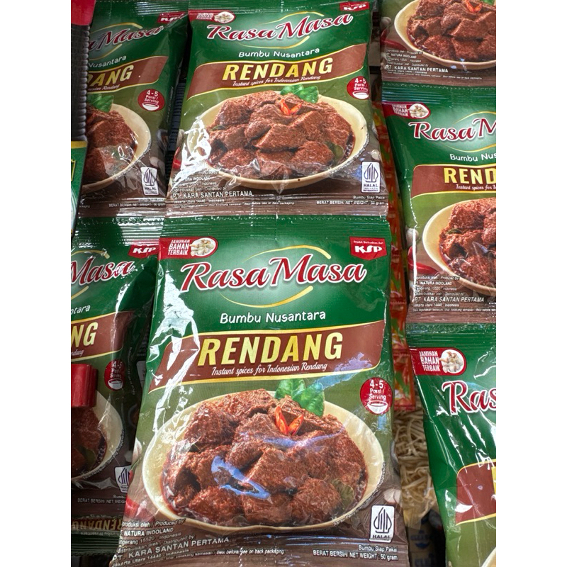 Jual Rasa Masa Bumbu Rendang 50gr | Shopee Indonesia