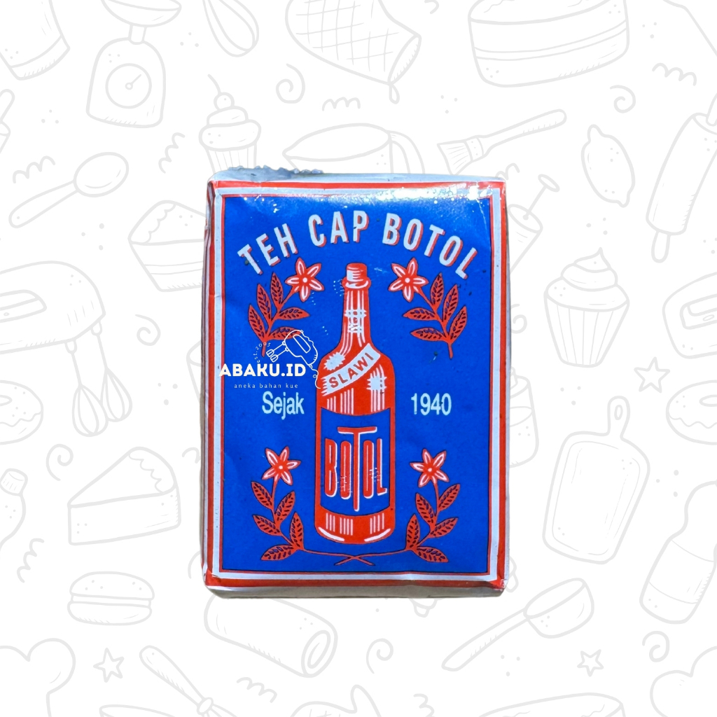 Jual TEH TUBRUK CAP BOTOL BIRU 40 GR | Shopee Indonesia