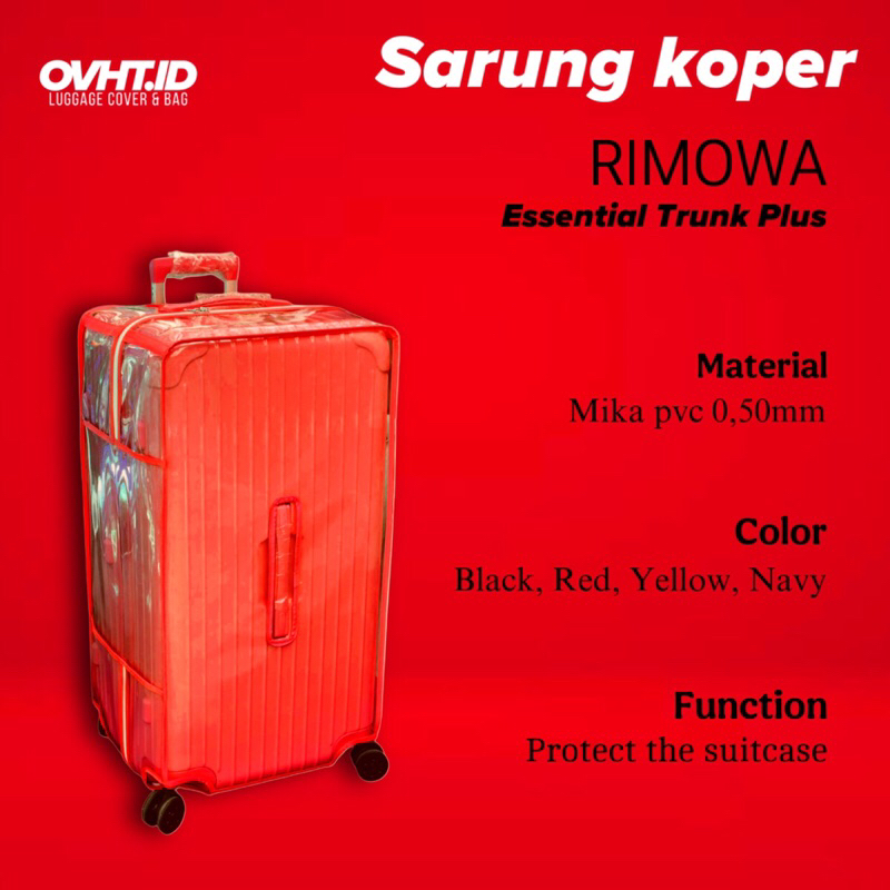 Jual Sarung Koper Rimowa Essential Trunk Plus | Shopee Indonesia