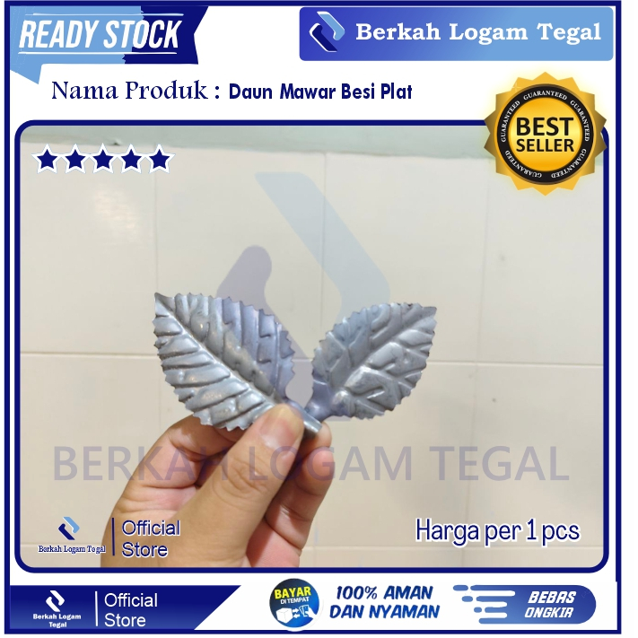 Jual Daun Mawar Besi Ornamen dan aksesoris pintu tralis | Shopee Indonesia