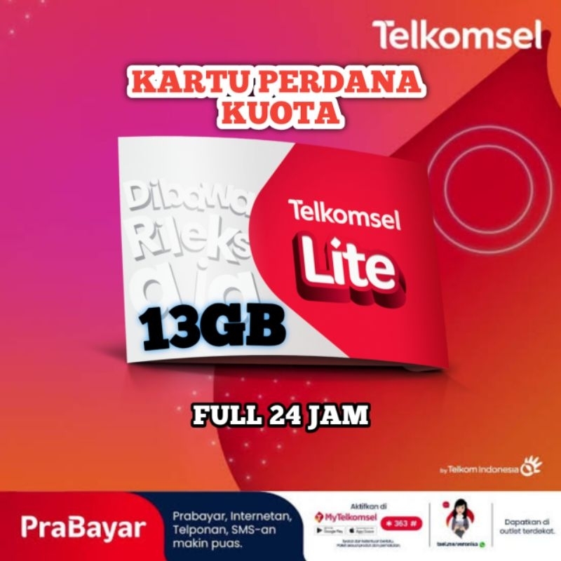 Jual KARTU PERDANA KUOTA INTERNET TELKOMSEL 13GB MURAH | Shopee Indonesia