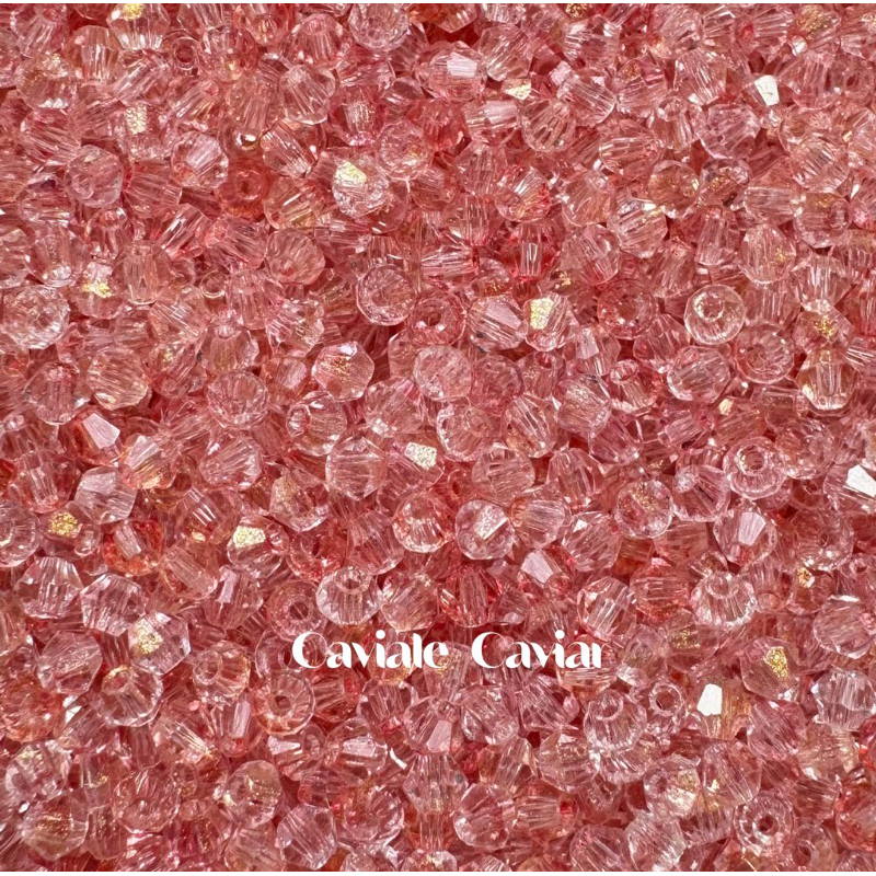 Jual 15gr 30gr 3mm Glass Beads Bicone Gradient Color| Manik Bicone ...