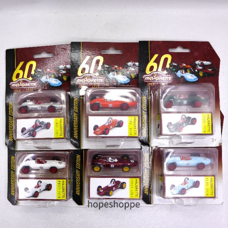Jual Majorette 60th Anniversary Edition Model Car First Ever Original ...
