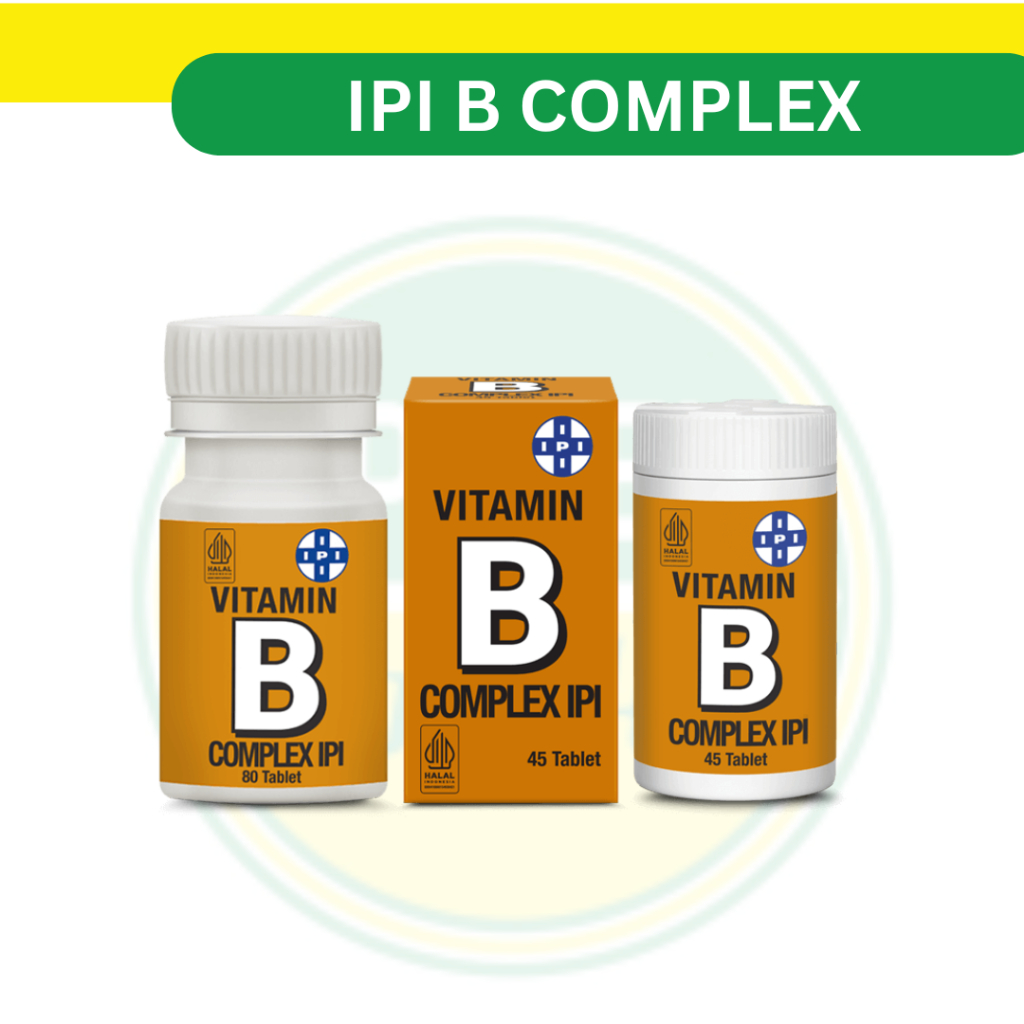 Jual IPI B COMPLEX VITAMIN ISI 45/80 TABLET | Shopee Indonesia