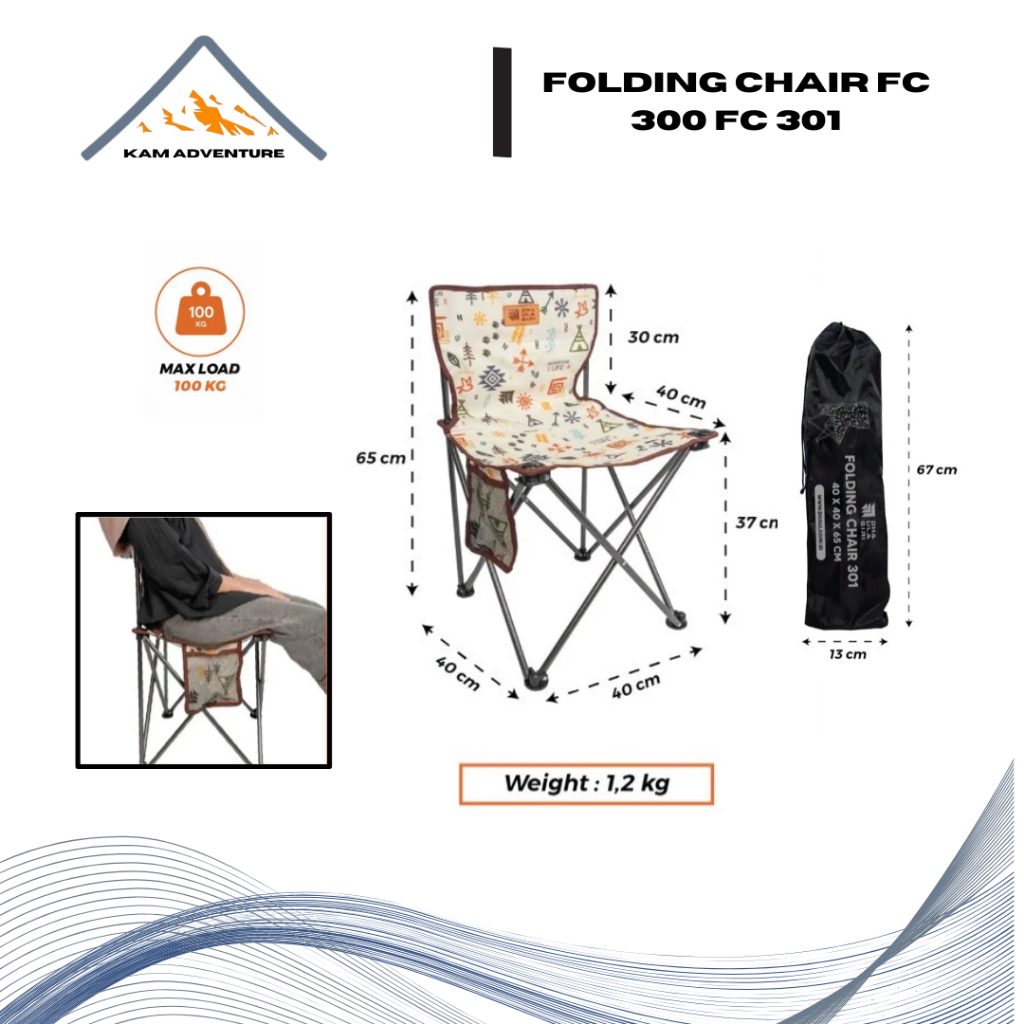 Jual Kursi lipat dhaulagiri - kursi lipat dhaulagiri fc 301 - kursi lipat mancing outdoor ...