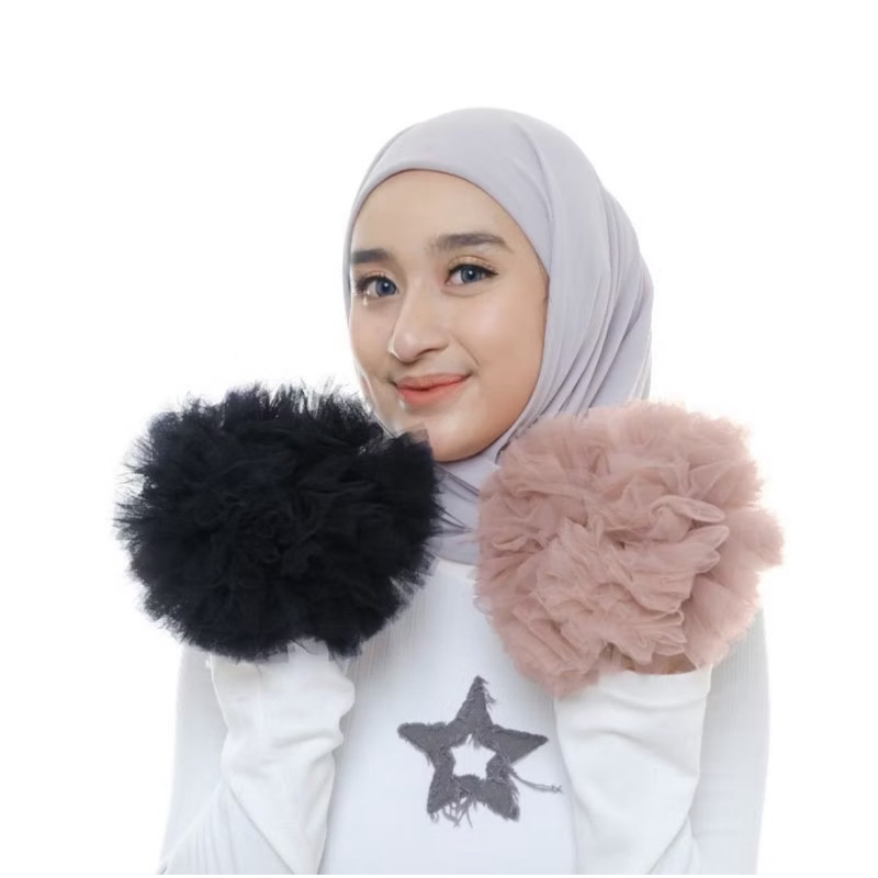 Jual ikat rambut Scrunchie Tulle CEPOL HIJAB TILE ORIGINAL BOSShijab ...