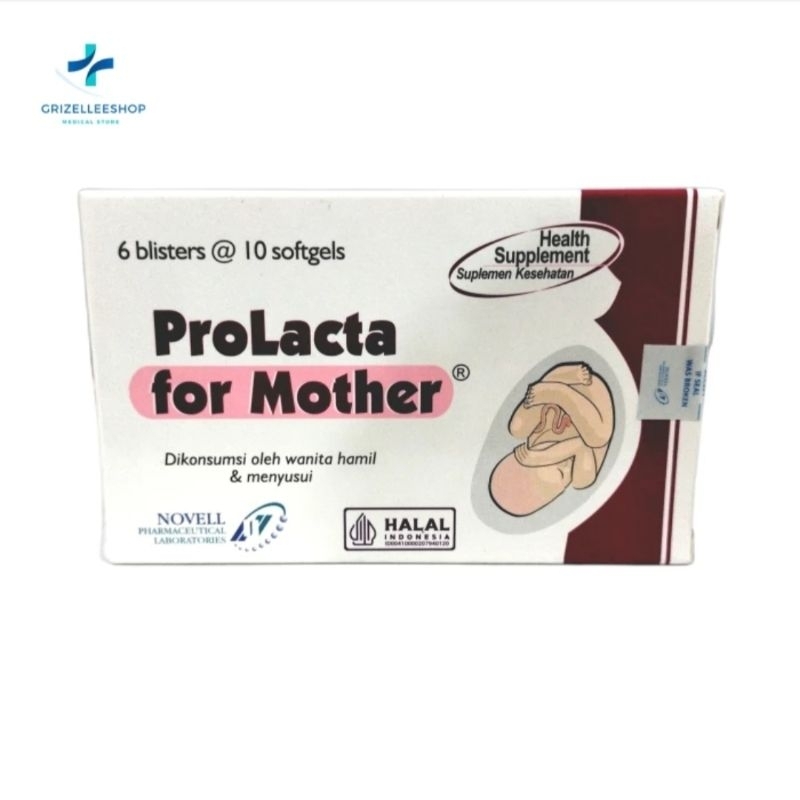 Jual Prolacta For Mother Box 60 Kapsul | Shopee Indonesia