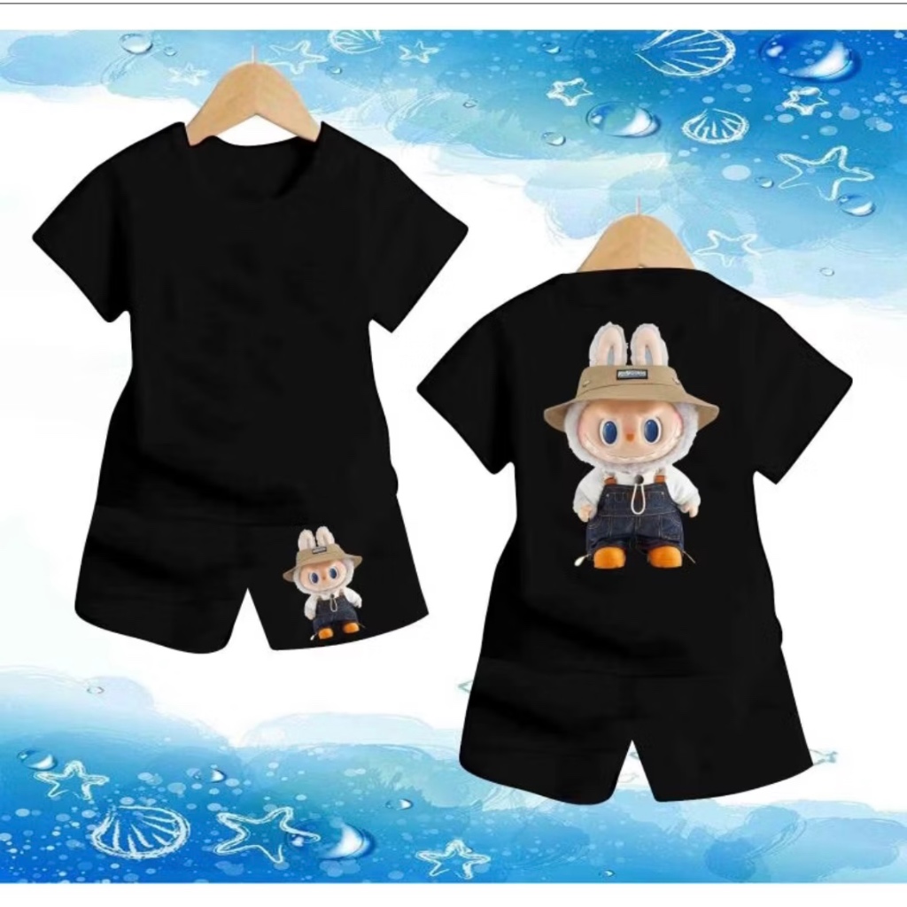 Jual SETELAN PAKAIAAN ANAK ANAK LABUBU MONSTER COWOK CEWEK USIA 1 ...