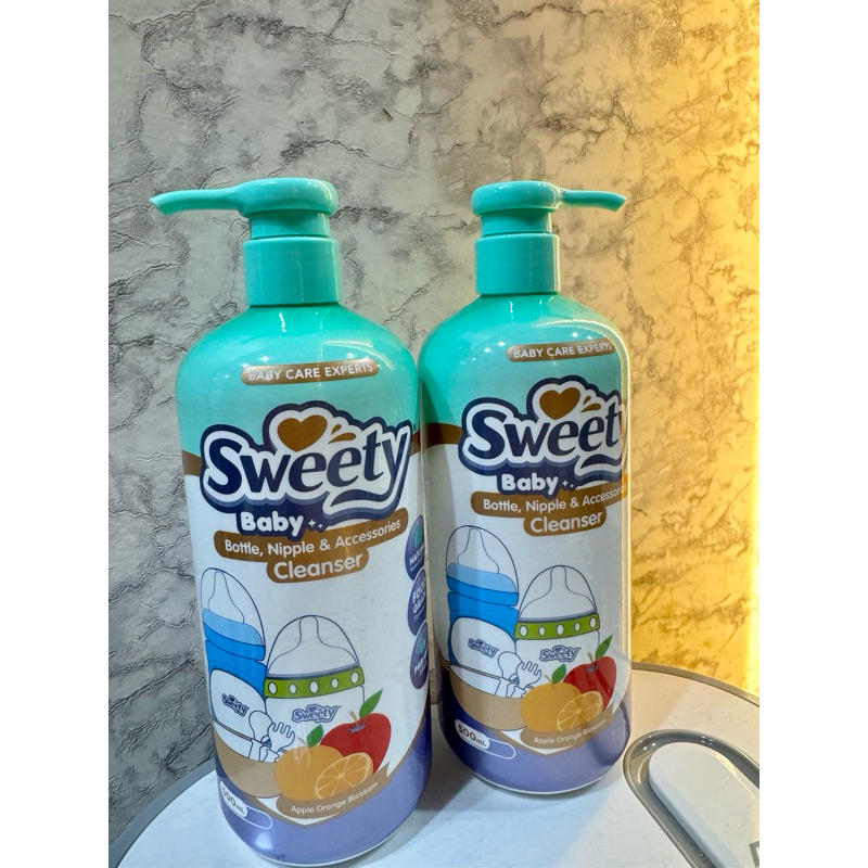 Jual BUY 1 GET 1 Sweety Bottle, Nipples, Acc Cleanser 500 ML | Shopee ...