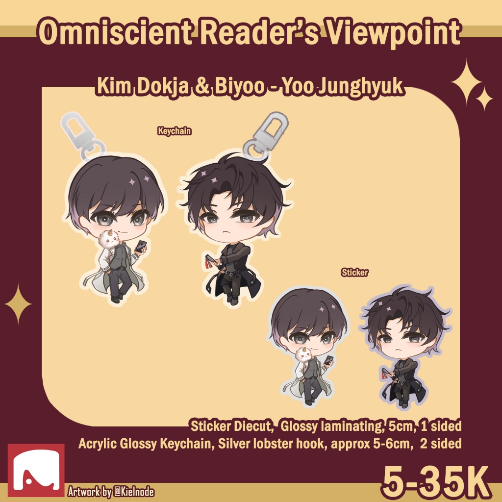 Jual ORV Omniscient Reader's Viewpoint Kim Dokja & Biyoo Yoo Junghyuk ...