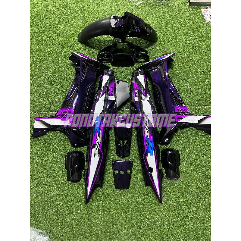 Jual cover body fiz r f1zr fizr custom moonlight ungu full set halus ...