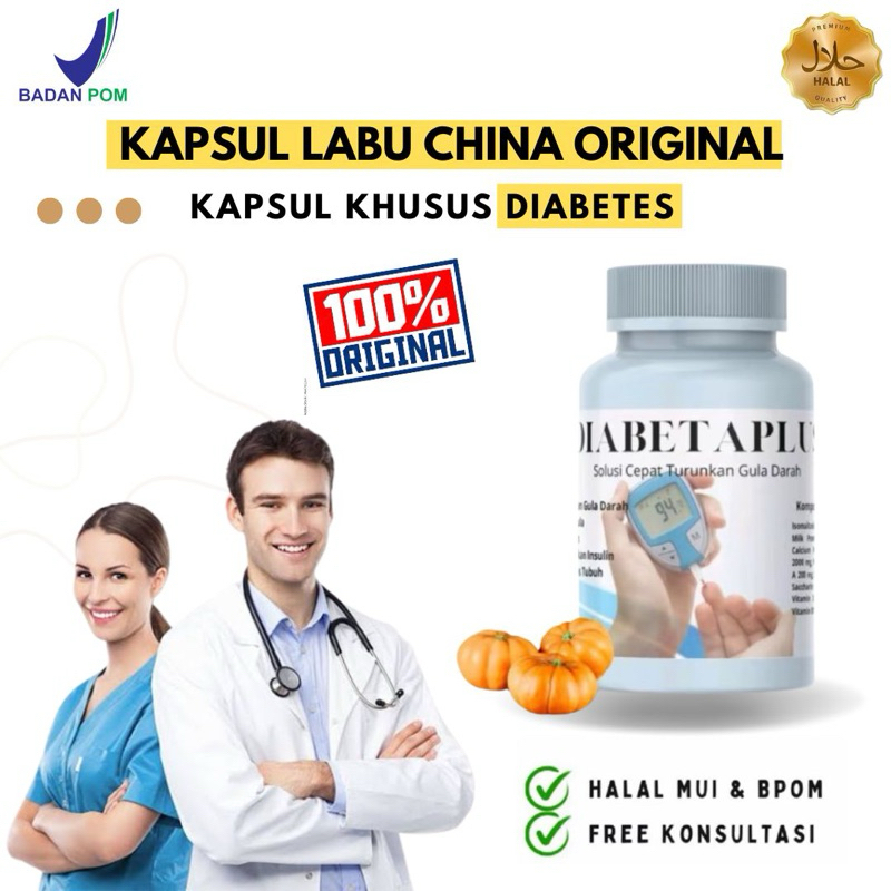 Jual Susu Labu Cina Kapsul Untuk Diabetes Original Halal dan BPOM ...